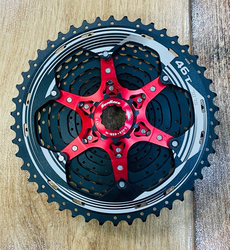 PACHA CASSETTE SUNRACE CSMX8 11-46 11S CICLISMO MTB - Nitrobikes